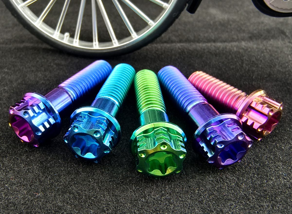 Titansmith Titanium Torx Bolts M5 Titanium Bolts T25 Caliper Bolts